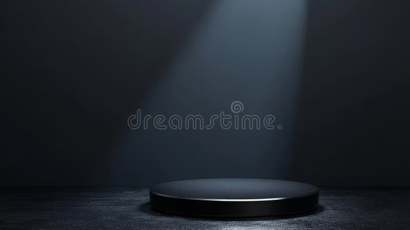 The Circular Platform of a Performance Stage is Illuminated with ...