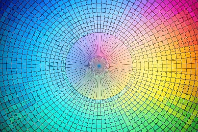 Circular Polar Graph Paper a Stunning Abstract Background for Design ...