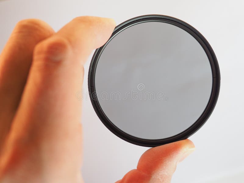 Circular polarising filter stock photo. Image of glare - 47114334