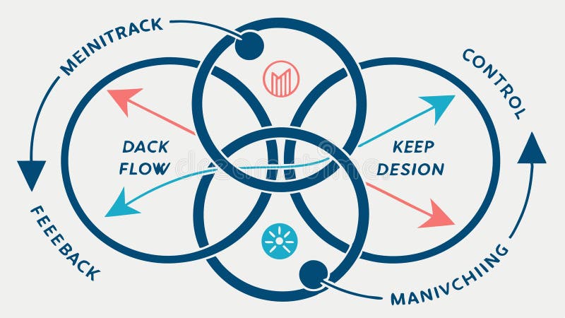 Circular Process Diagram, Continuous Improvement Cycle, Vector Design Generative AI Stock Vector ...