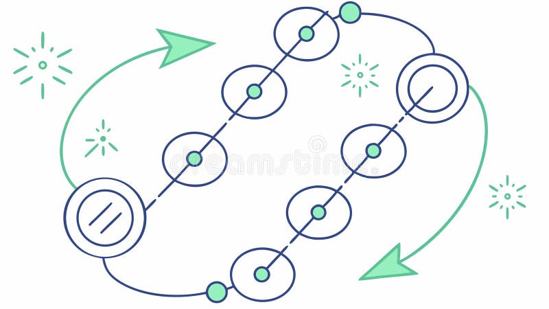 Continuous Iterative Cycle Stock Illustrations – 447 Continuous ...