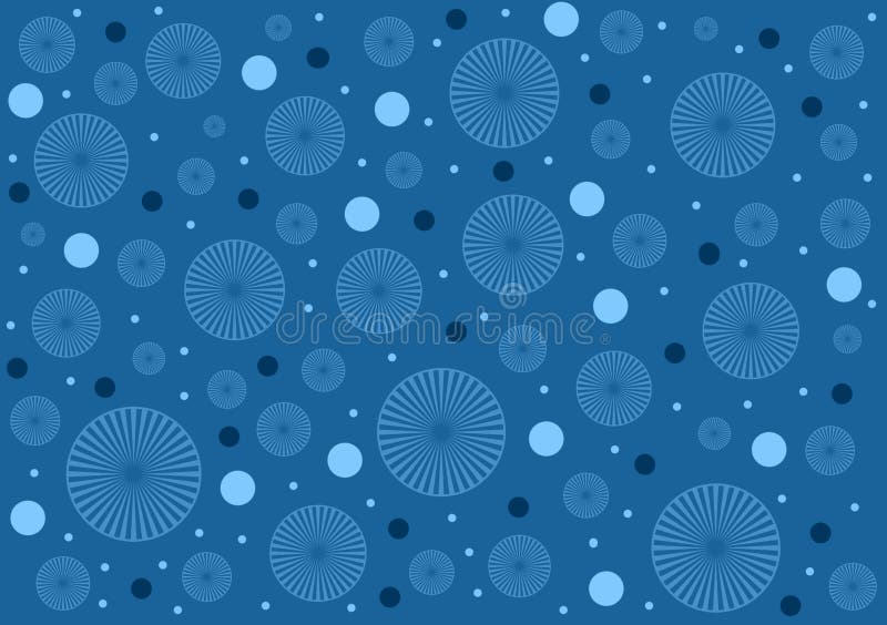 Circular Random Pattern Background Wallpaper Design Layout Stock ...