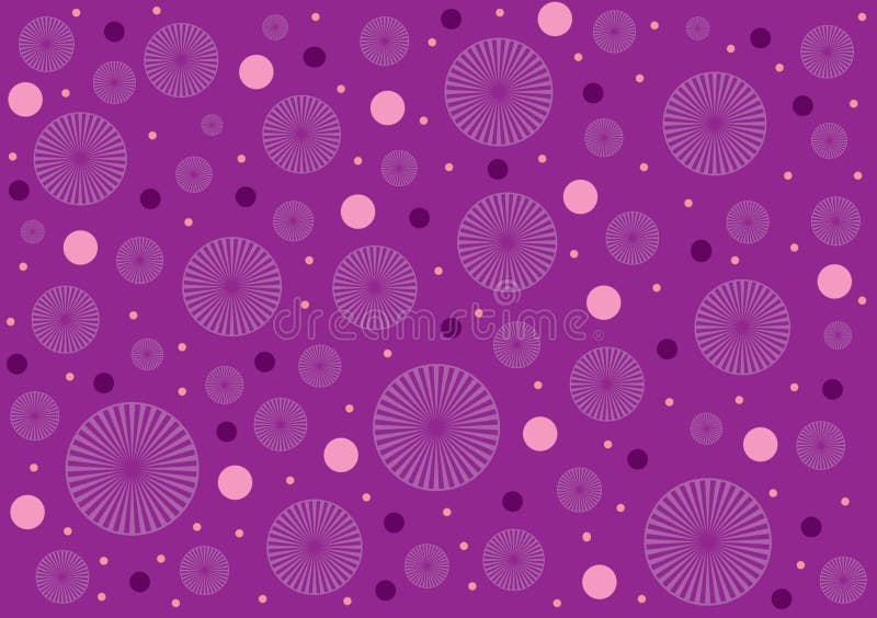 Circular Random Pattern Background Wallpaper Design Layout Stock ...