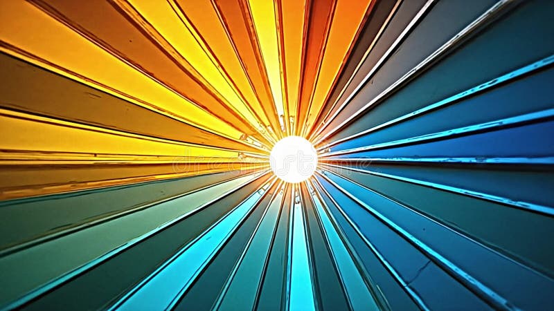 Circular Rays Fan Out Smoothly in a Starburst, Their Gradient ...