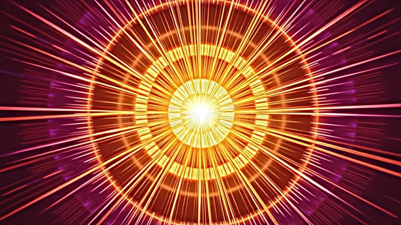 Circular Rays of a Starburst Spread Outward in a Delicate Generative AI ...