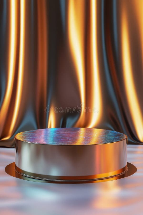 Circular Reflection Surface Stock Photo - Image of surface, metal ...