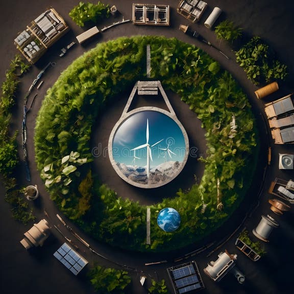 A Circular Representation of a Sustainable Ecosystem Powered by Wind ...