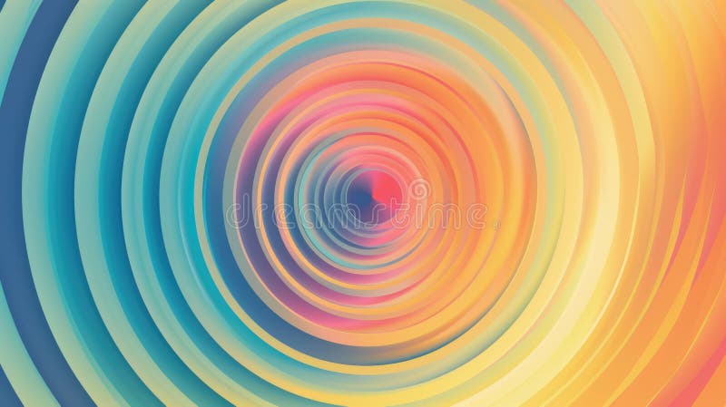 Circular Ripple Background with Gradient for Modern Designs and Dynamic ...