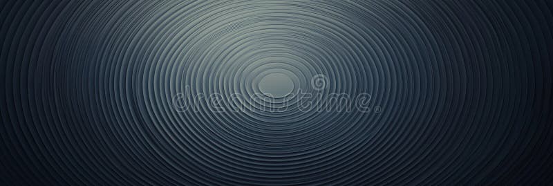 Circular Ripple Pattern with Concentric Circles in Dark Gradient Theme ...