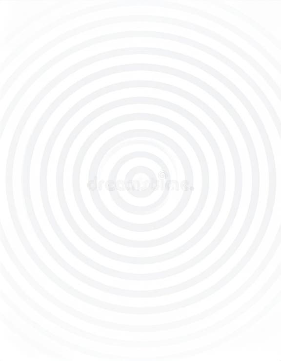 Circular Ripple Pattern Texture on White Background Abstract Art Design ...