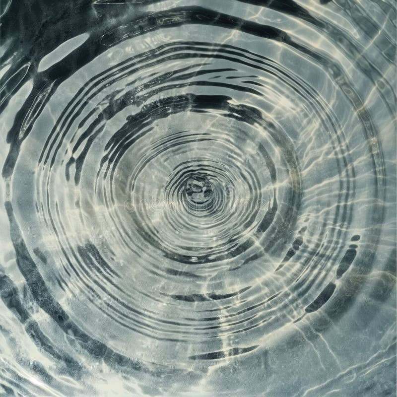 Circular Ripples on the Surface of the Water from Falling Droplets ...