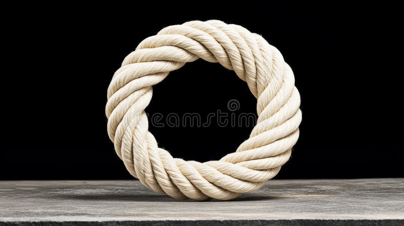 Circular Rope Coil Texture a Circular Rope Coil Symbolizing Unity ...