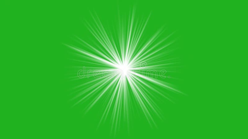 Circular Rotating Light Rays Green Screen Motion Graphics Stock Video ...