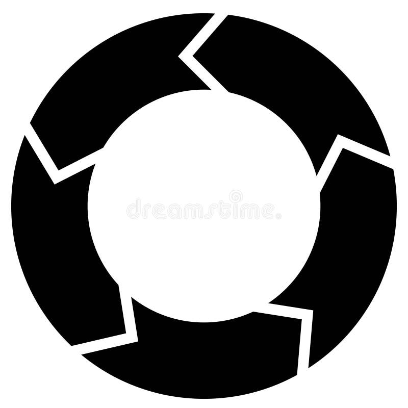 Circular Process Flow Arrows, Icon, Logo or Sign Stock Illustration ... Circular Process Flow Arrows, Icon, Logo or Sign Stock Illustration ...
