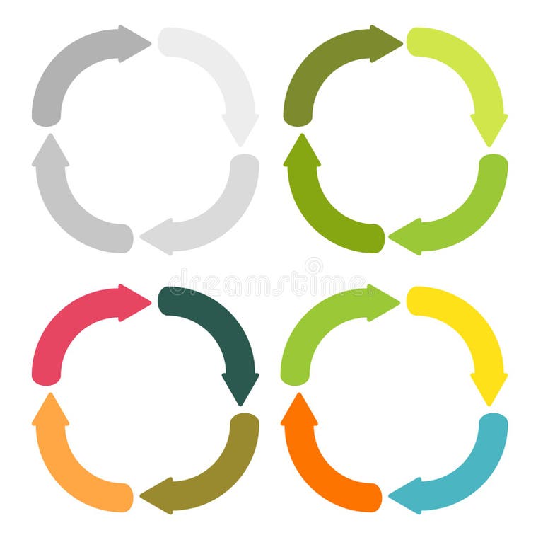 Round Arrows Stock Illustrations – 47,365 Round Arrows Stock ...