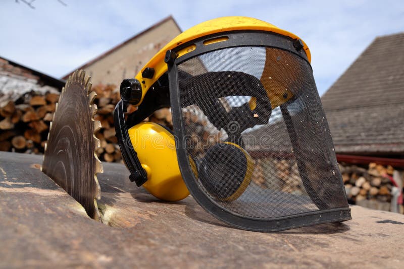 Circular safety stock photo. Image of protective, fluorescent - 25080604