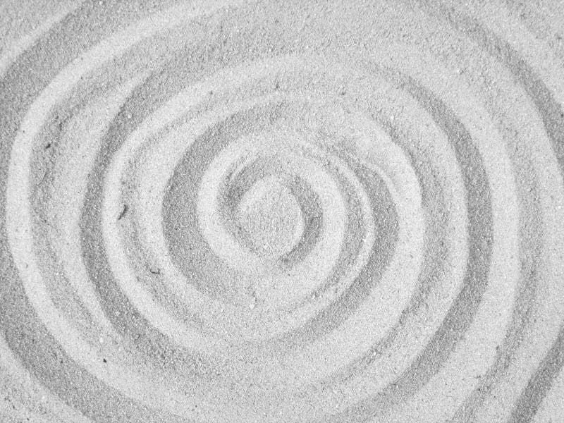 A Circular Sand Swirl Background Texture Abstract Stock Photo - Image ...