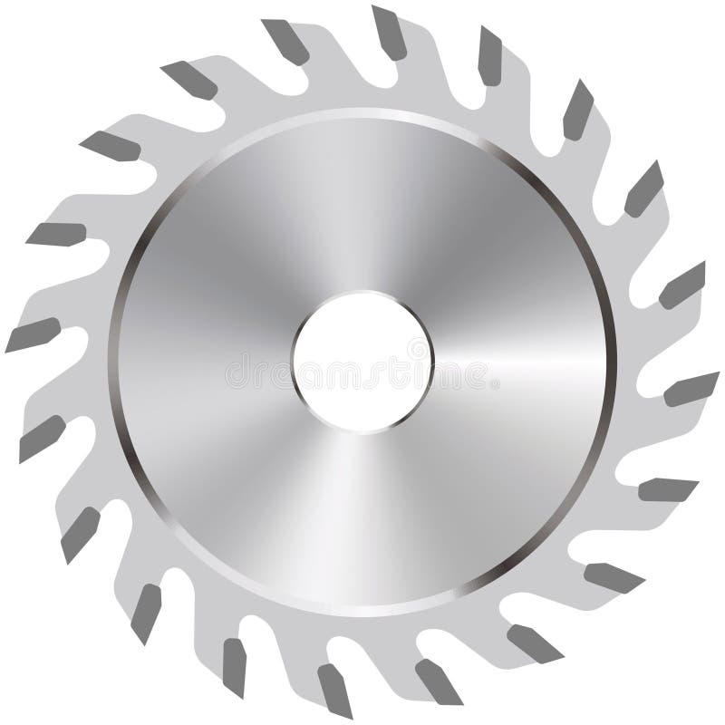 Circular saw blade stock vector. Illustration of safety - 14482684