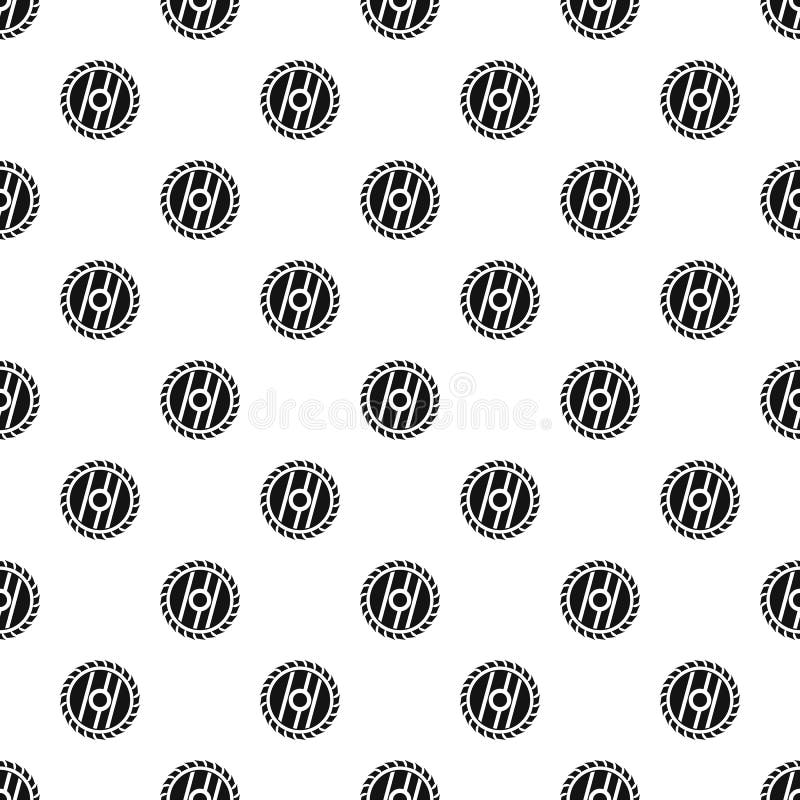 Circular Saw Blade Pattern, Simple Style Stock Vector - Illustration of ...