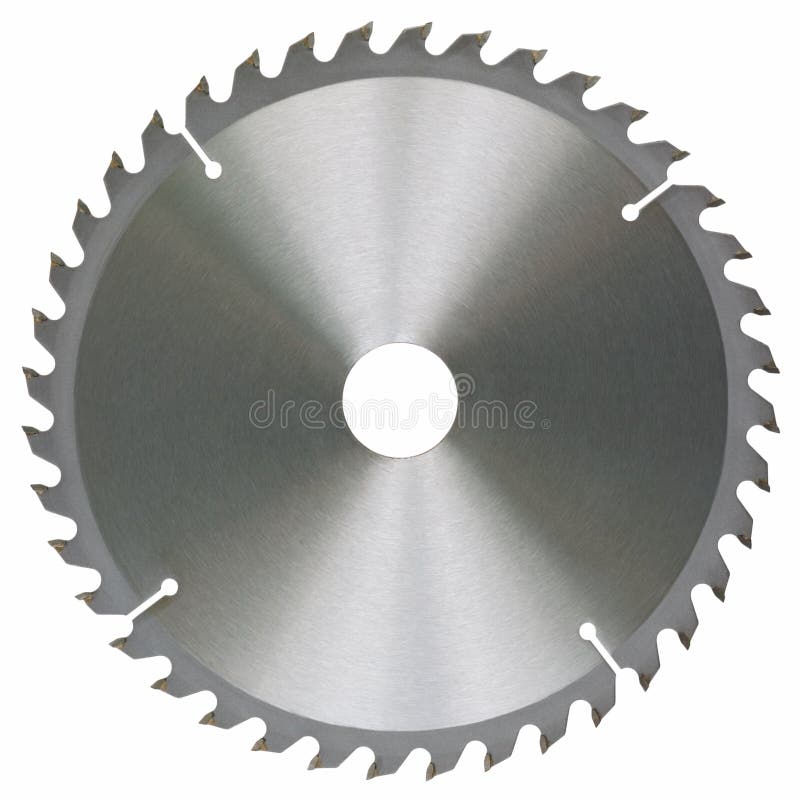 Circular Saw Blade for Wood Isolated on Stock Image - Image of buzzsaw ...