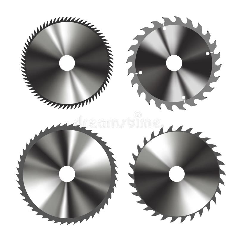 Circular saw blades stock vector. Illustration of craft - 63021899