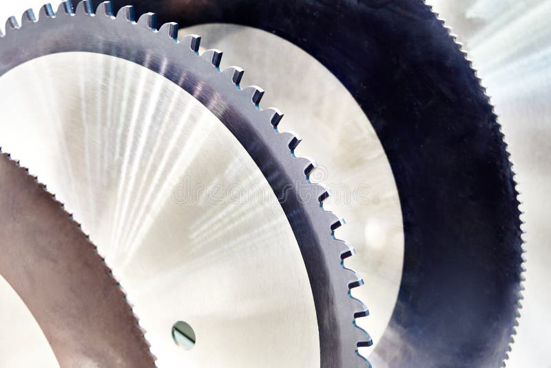 Circular saw blades stock image. Image of detail, cutting - 254041329