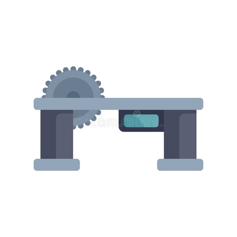 Circular Saw Cutting Woodworking Machine Operating with Display Showing ...