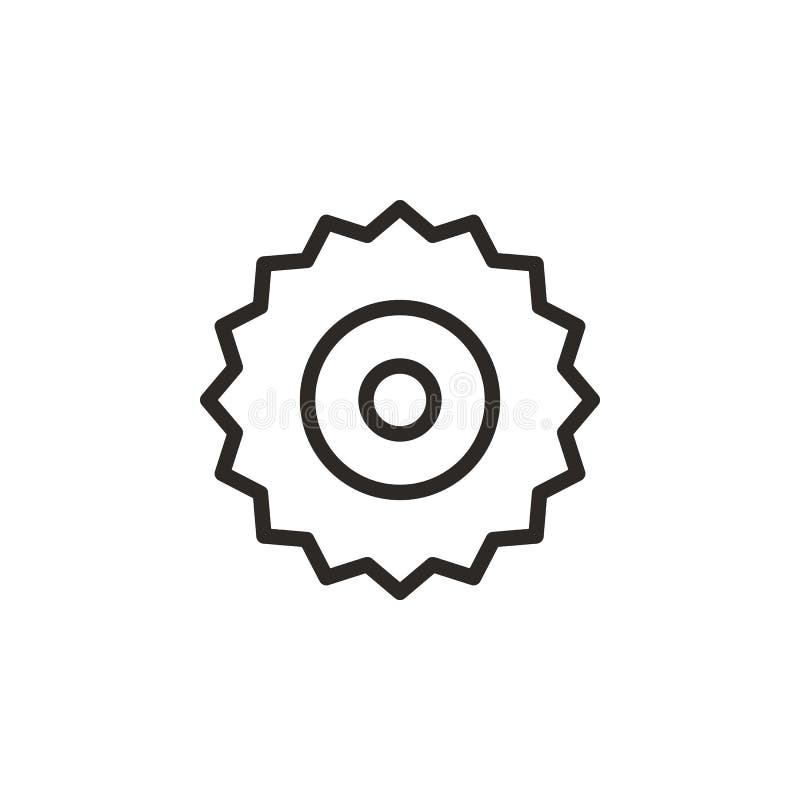 Circular Saw Disc Vector Icon Element Of Design Tool For Mobile Concept And Web Apps Vector