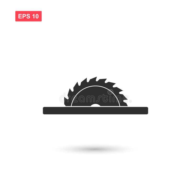 Circular Saw Icon Vector Isolated 6 Stock Vector - Illustration of ...