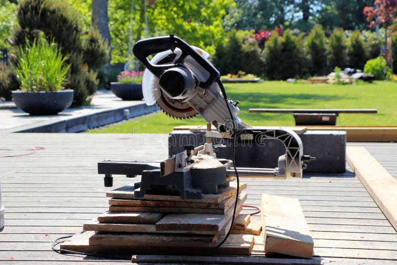 Circular Saw and Other Construction Tool Stock Photo - Image of ...