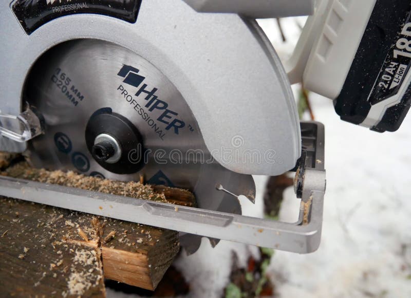 Circular Saw for Sawing Wood. Sharp Saw for Woodwork Editorial Image ...