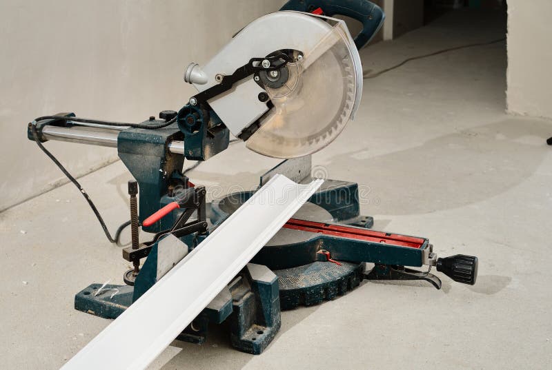 Circular Saw with a Sharp Rotating Disk, New Plinth, Woodworking ...