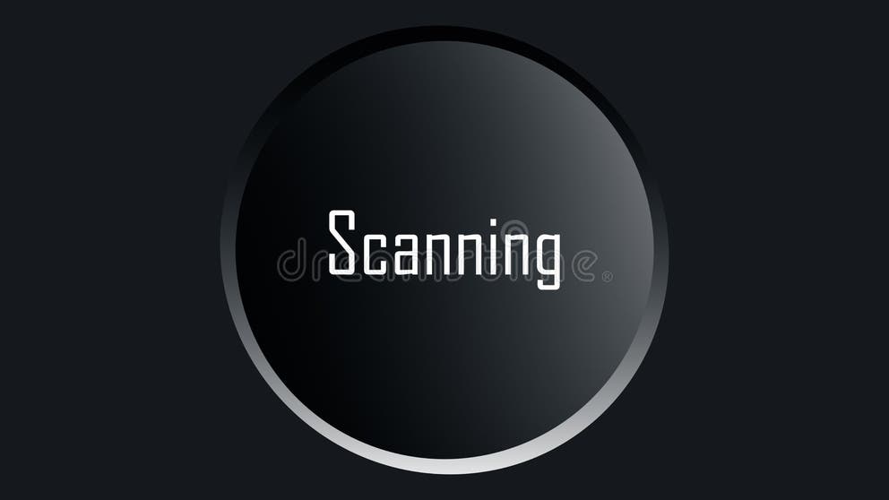 Circular Scanning Design in High Resolution Stock Illustration ...