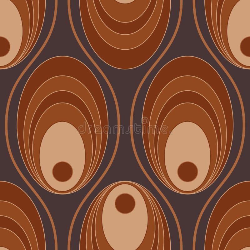 Circular retro pattern stock vector. Illustration of design - 36127369