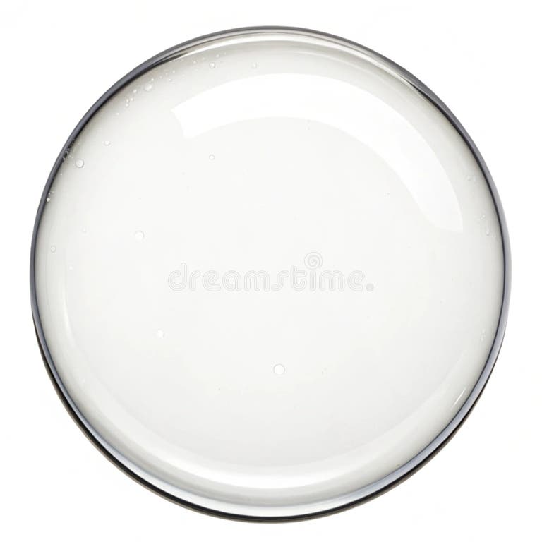 Circular Shape on Transparent Background Stock Illustration ...