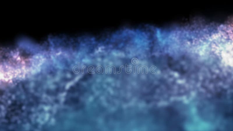 Circular Shape Nebula Made of Dust and Particles. Stock Video - Video ...