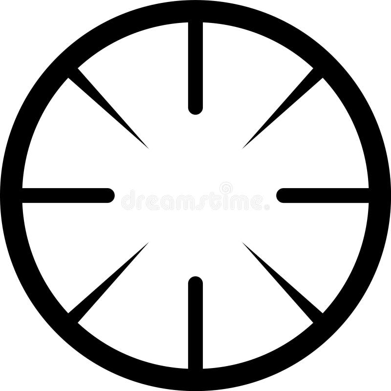 Circular Sniper Scope Crosshairs Highlighting Precise Aiming at a ...