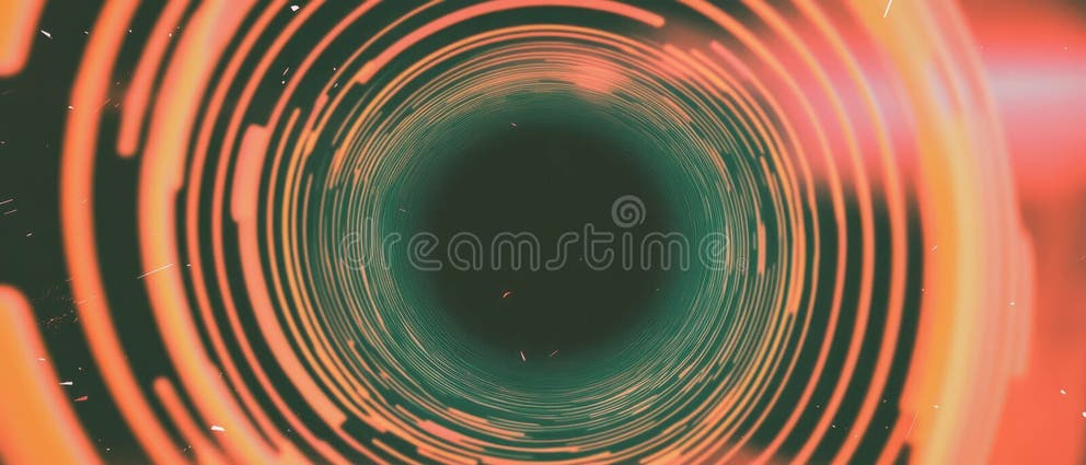 Circular Sound Wave Patterns Create a Dynamic Abstract Background with ...