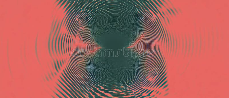 Circular Sound Wave Patterns Create a Vivid Abstract Backdrop with ...