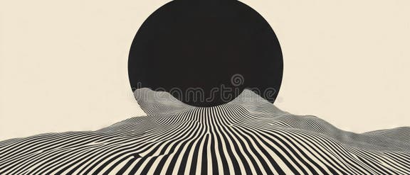 Circular Sound Wave Patterns with Empty Space and Geometric Elements ...