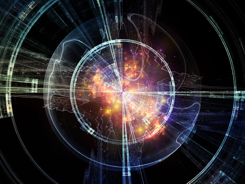 Circular Space stock illustration. Illustration of circle - 193567780