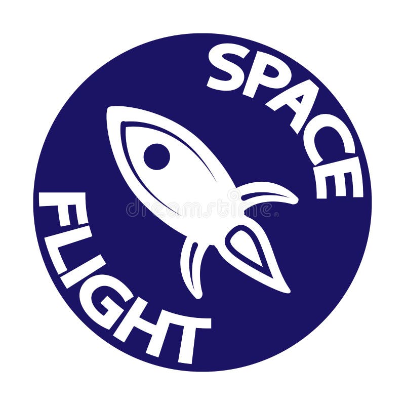 Rocket flight logo stock vector. Illustration of astronomy - 188167613