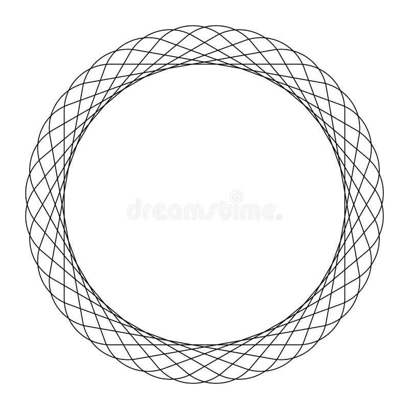 Geometric Circle Element - Circular Pattern on White Stock Vector ... Geometric Circle Element - Circular Pattern on White Stock Vector ...
