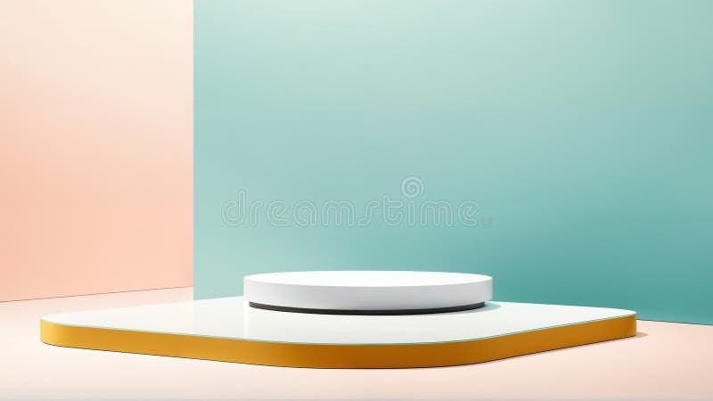 High-Definition 3D Rendered Product Showcase Stage Stock Photo - Image ...