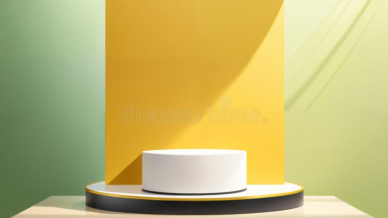 High-Definition 3D Rendered Product Showcase Stage Stock Photo - Image ...