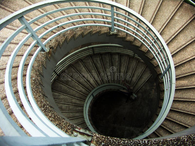 Circular stairs stock photo. Image of rotate, descent - 12836710