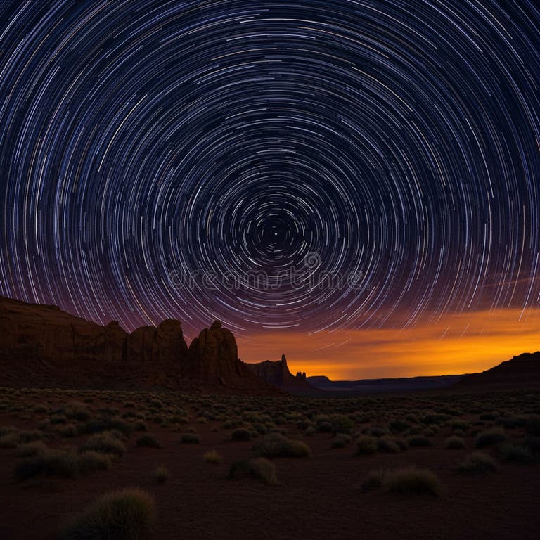 Circular Star Trails Create a Mesmerizing Pattern in the Night Sky ...