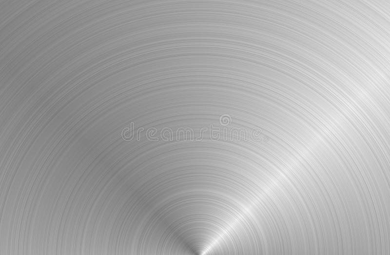 Circular Steel Metal Texture Stock Vector - Illustration of grey ...