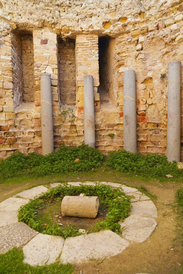 Rotunda of Damous El Karita, Archaeological Area of ??Carthage, Tunisia ...