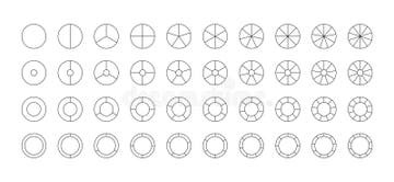Circle Divided 3 Segments Stock Illustrations – 75 Circle Divided 3 ...